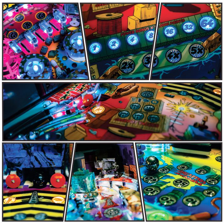 Punny Factory Pinball Machine - Pinball Adventures - Custom Game